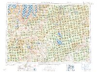 1950s Maps of Klacking Township, MI | Pastmaps
